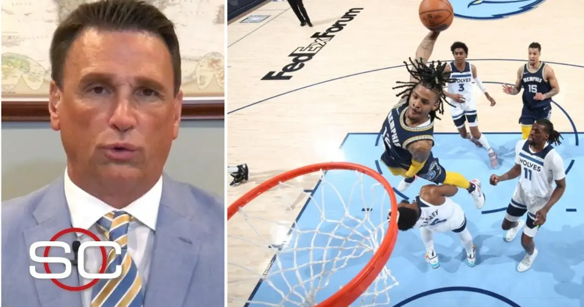 ESPN stunned Grizzlies Ja Morant throws down 'jaw-breaker' poster dunk ...