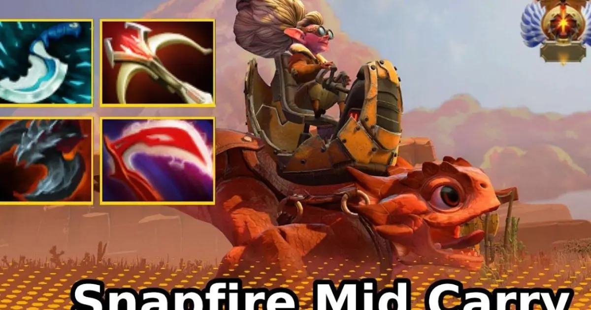 Snapfire Mid Physical Build ไฮไลท์ Meta ใหม่ Dota 2 - Bilibili
