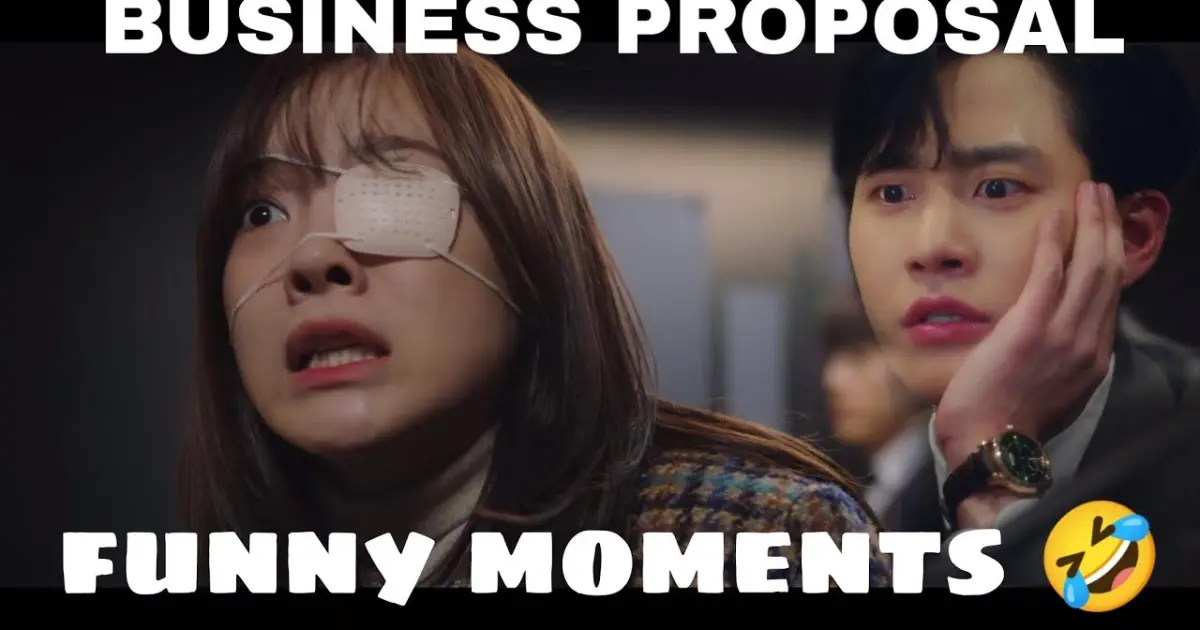 Business Proposal | TRY NOT TO LAUGH 😂 funny moments part 5 - Bilibili