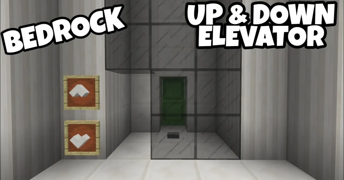 How To Make A 5 Floor Elevator In Minecraft Bedrock Edition Viewfloor Co