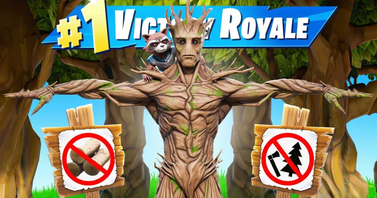 The *I AM GROOT* Challenge in Fortnite! - Bilibili