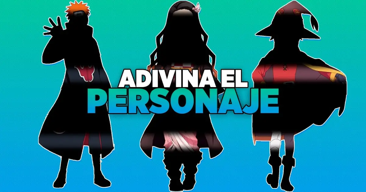 ADIVINA el PERSONAJE ANIME 💙 ¿Cuánto sabes de anime? TEST anime ...