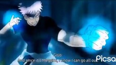 Gojo vs sukuna final fight part 1 - BiliBili