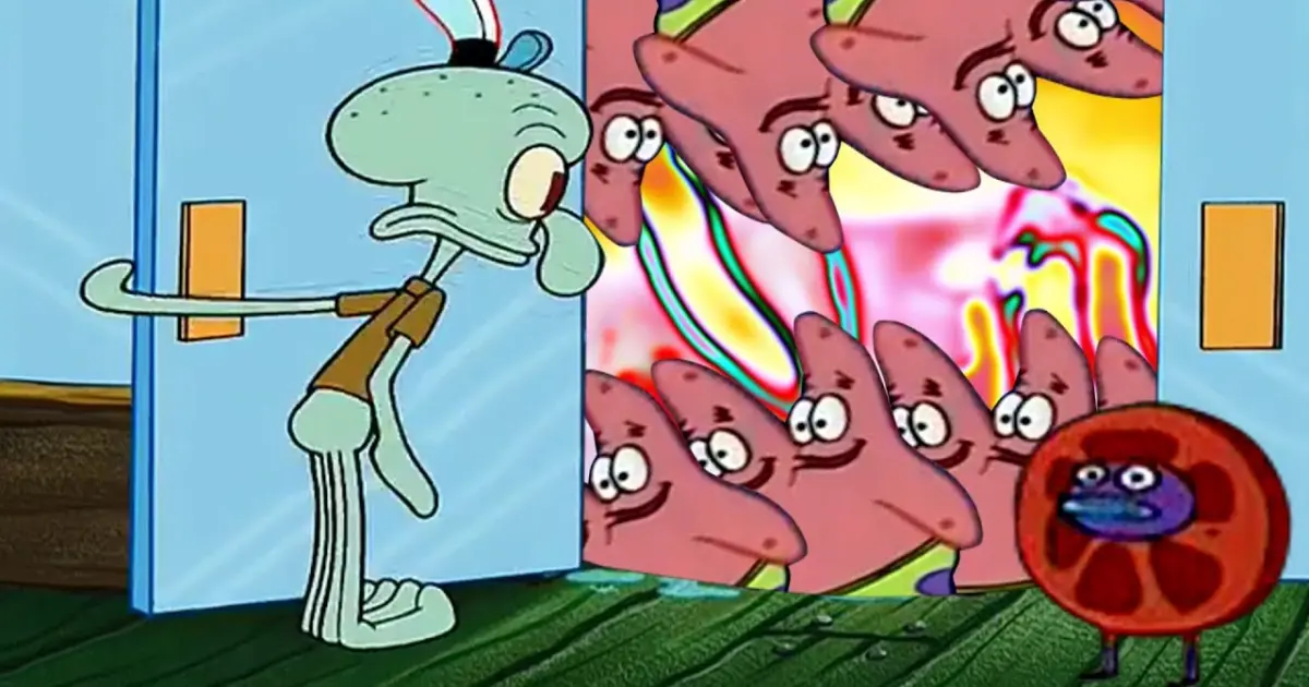 Spongebob Bad Smell Face