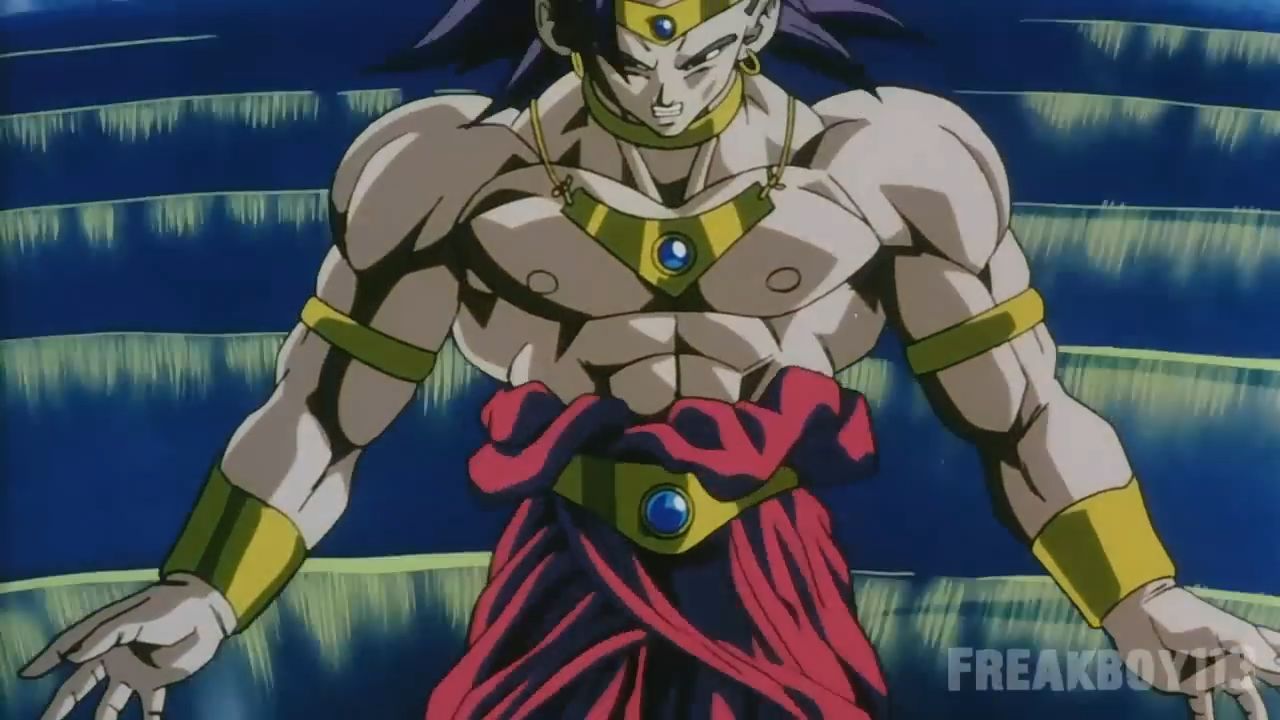 Broly Purple Hair