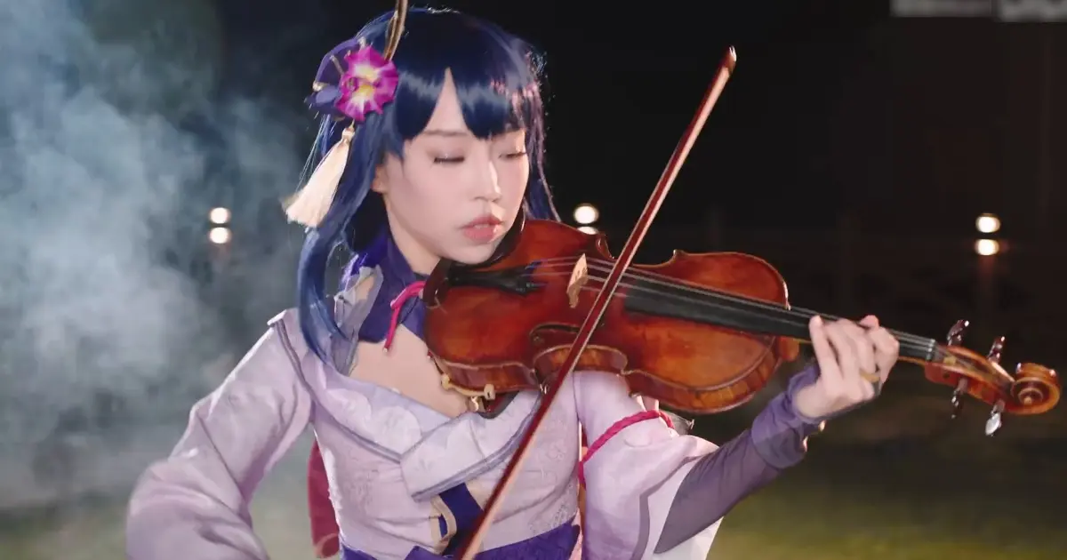 When General Raiden plays the violin... a bow of milk fragrance ...