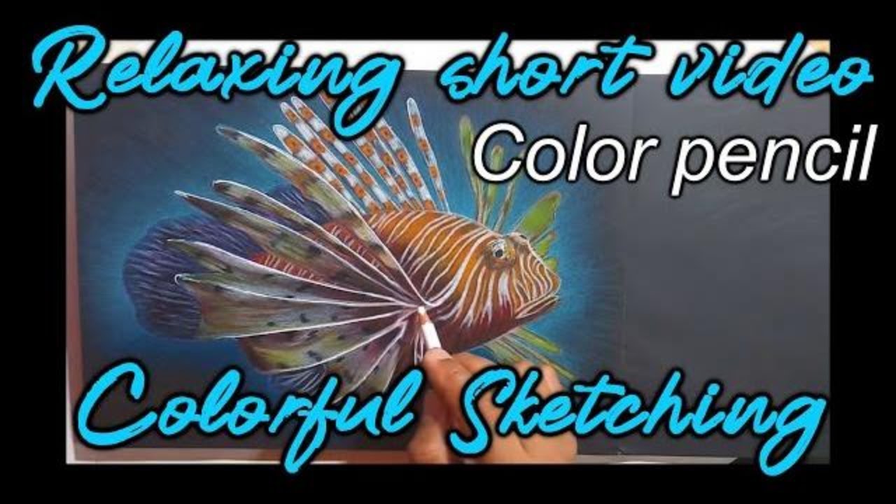 How To Draw A Lionfish Step By Step