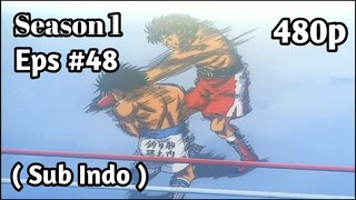 Hajime no Ippo Season 1 - Episode 51 (Sub Indo) 480p HD - Bstation