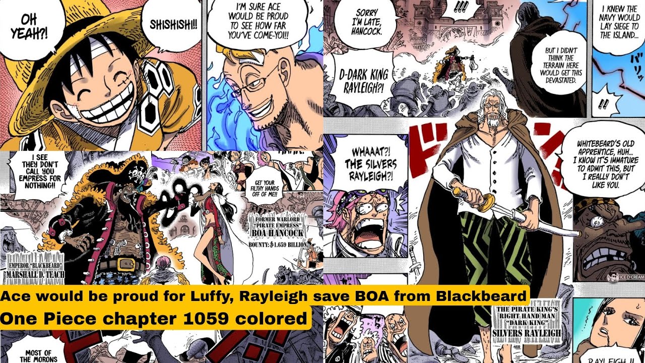 Blackbeard One Piece Manga