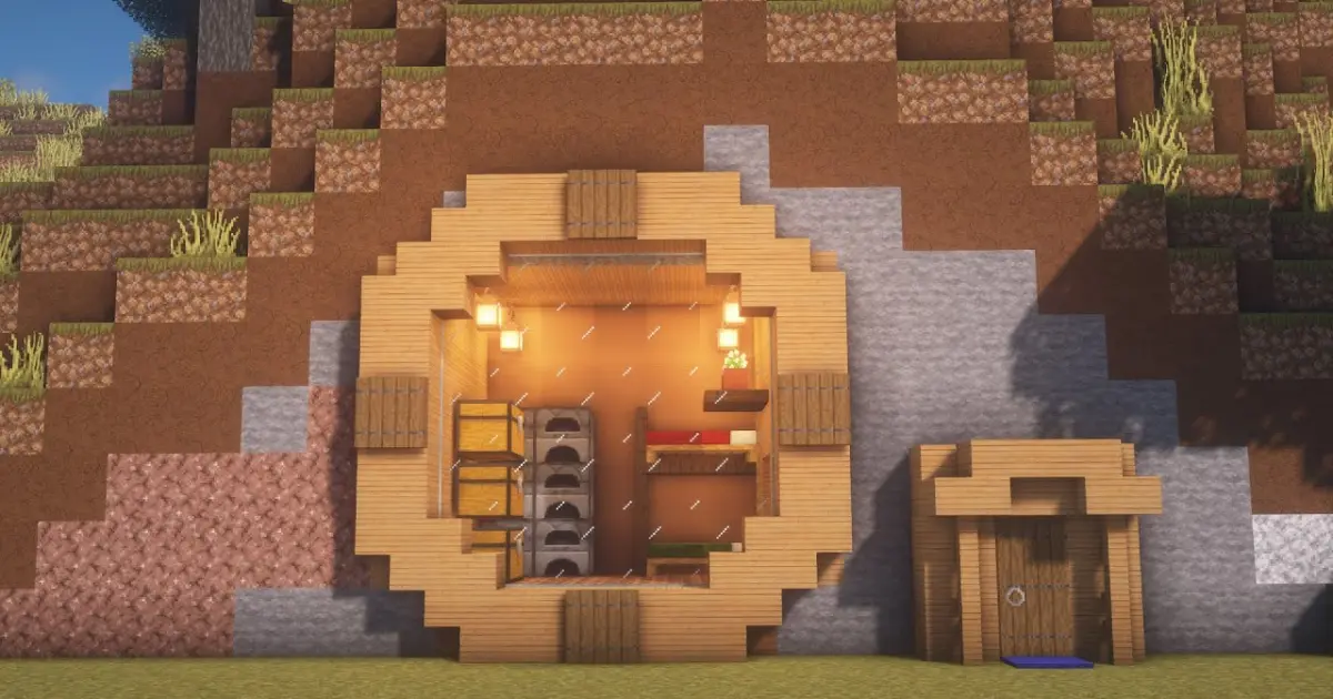 Minecraft Mountain Base