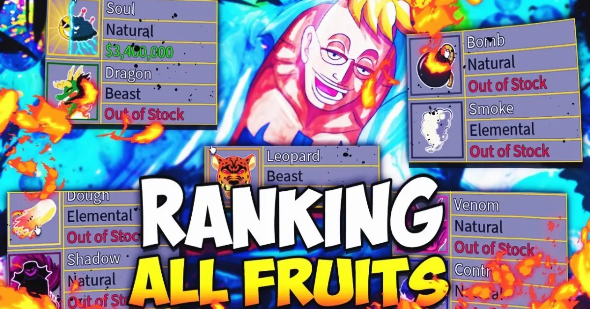 Ranking & Showcasing ALL Devil Fruits on Blox Fruits - Bilibili