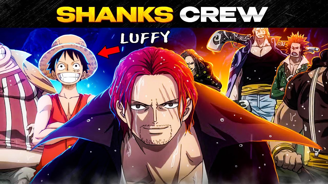One Piece Wallpaper Shanks Crew