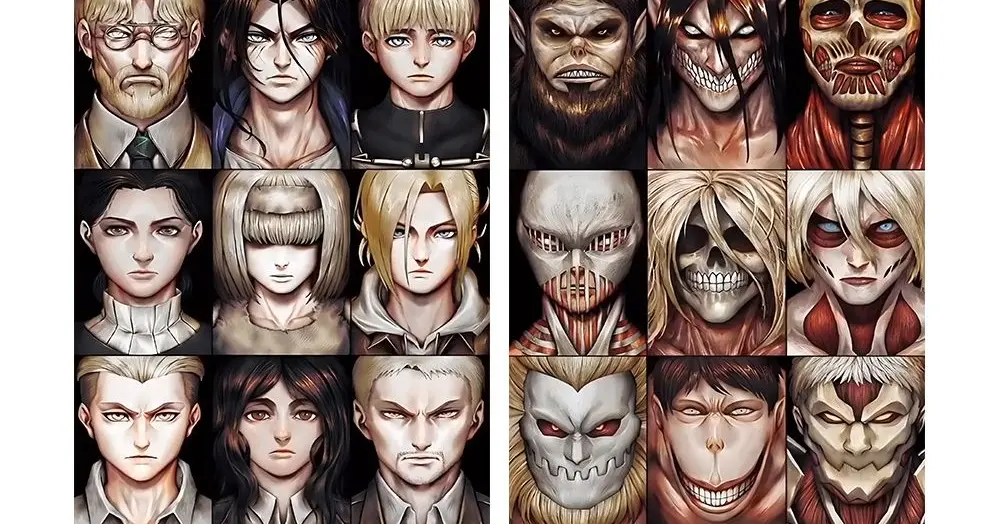 Aot Poster 30x40cm 📦 Cash on Delivery 🔍 Find us on Shopee - 3d_lucky - Bilibili