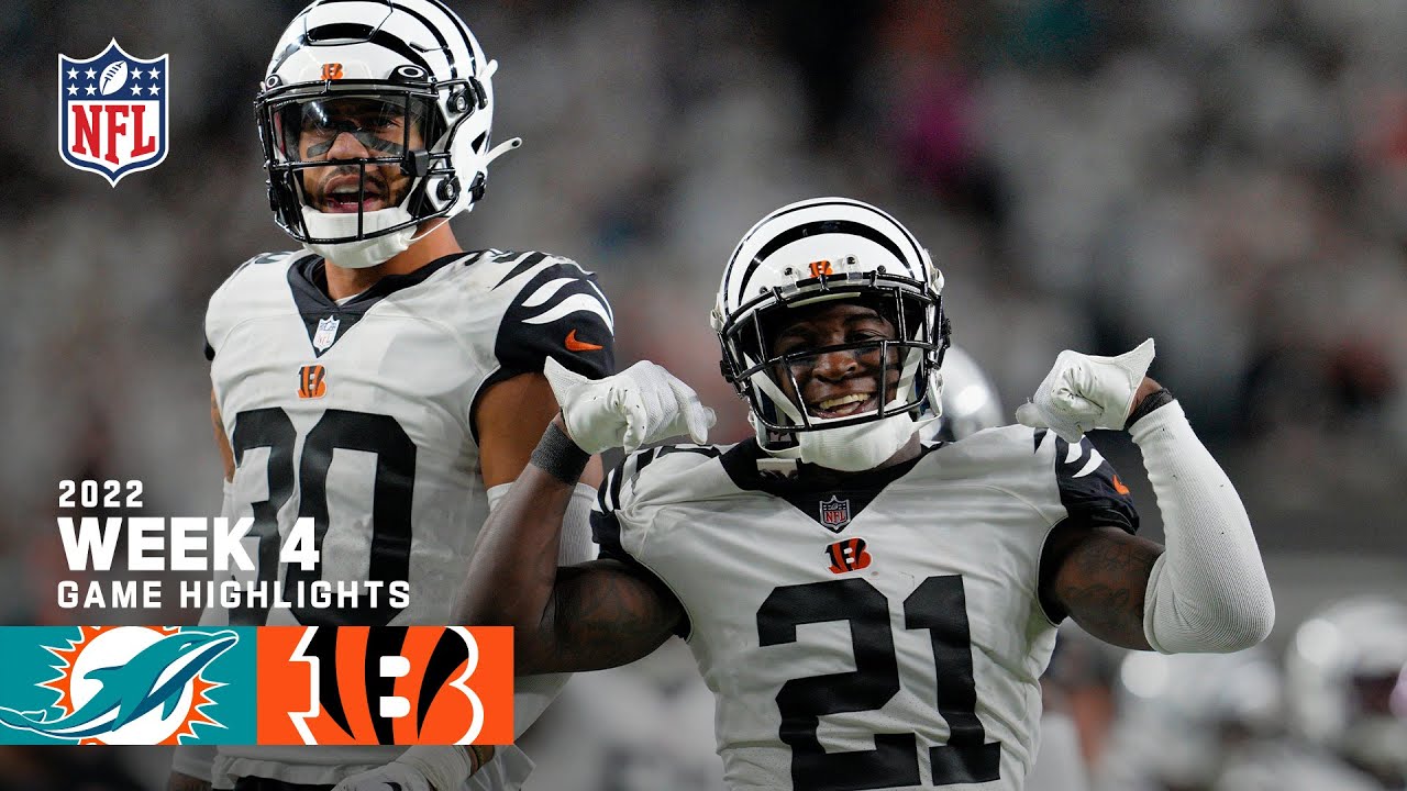 Dolphins Bengals 2022