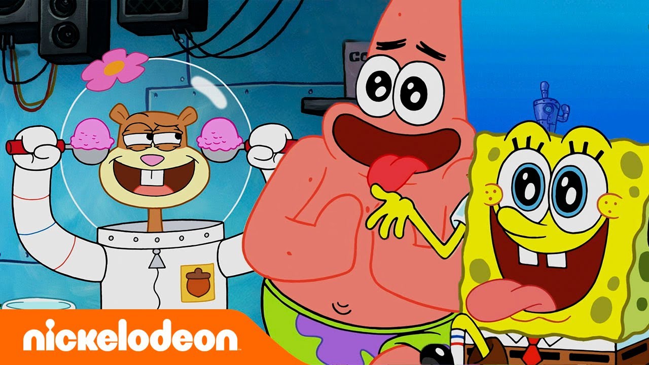 Spongebob And Sandy And Patrick
