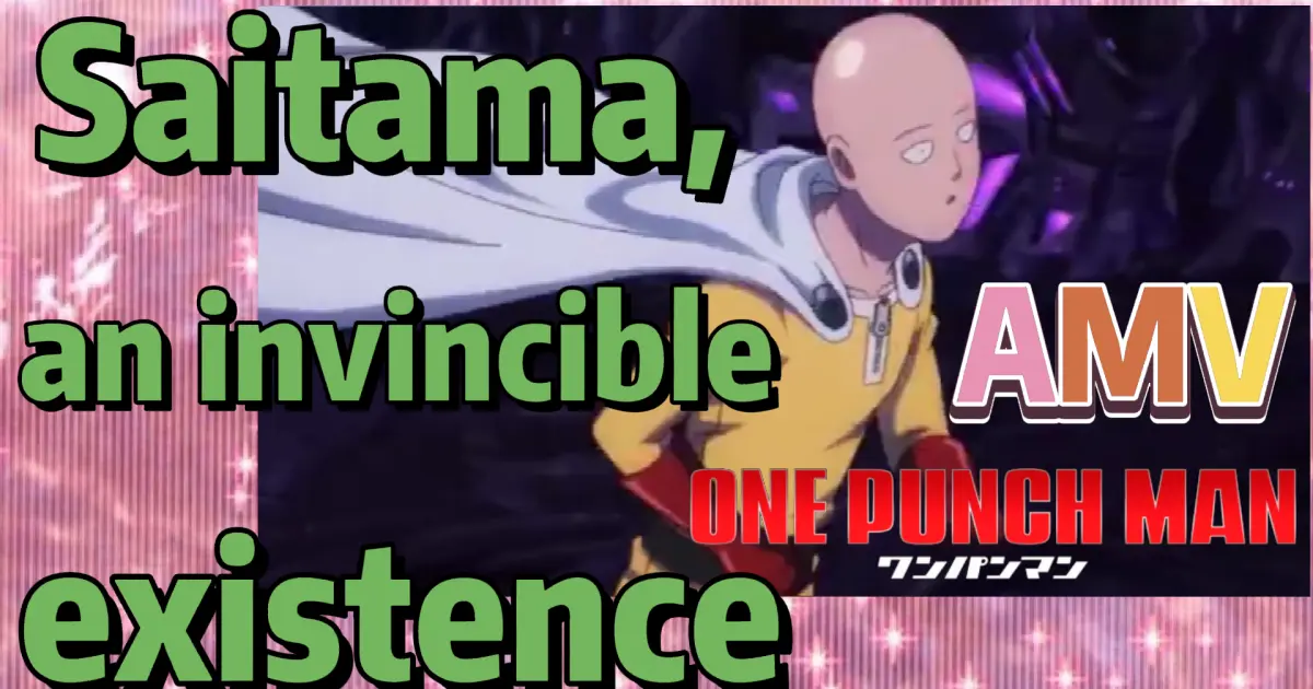 [One-Punch Man] AMV | Saitama, an invincible existence - Bilibili