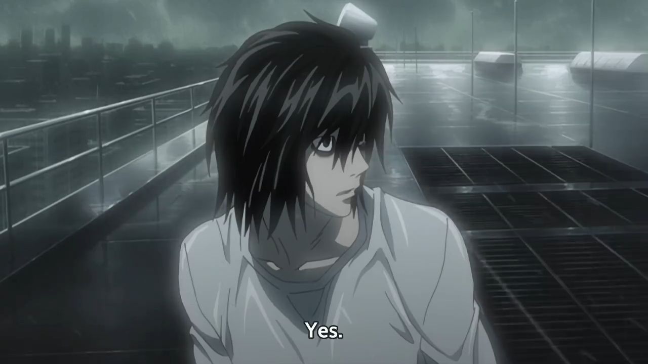 Death Note Lawliet Rain