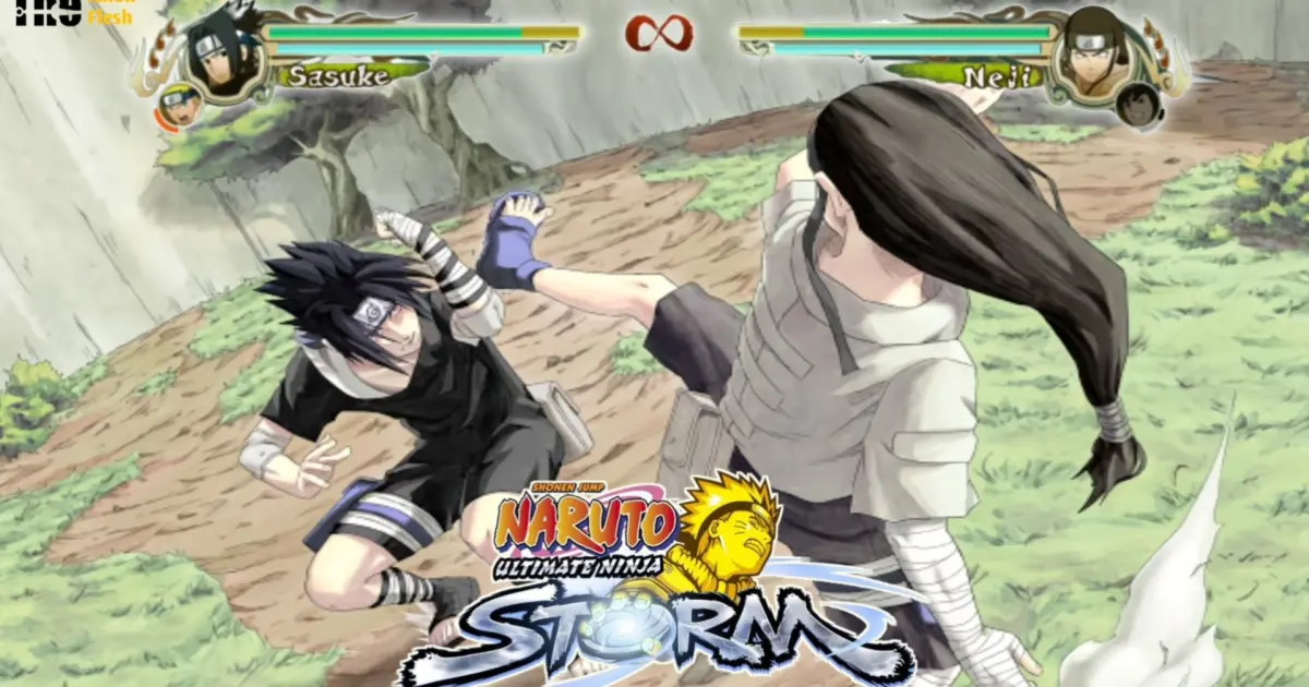 Battle Sasuke vs Neji (Com vs Com) | Naruto Strom - Bilibili