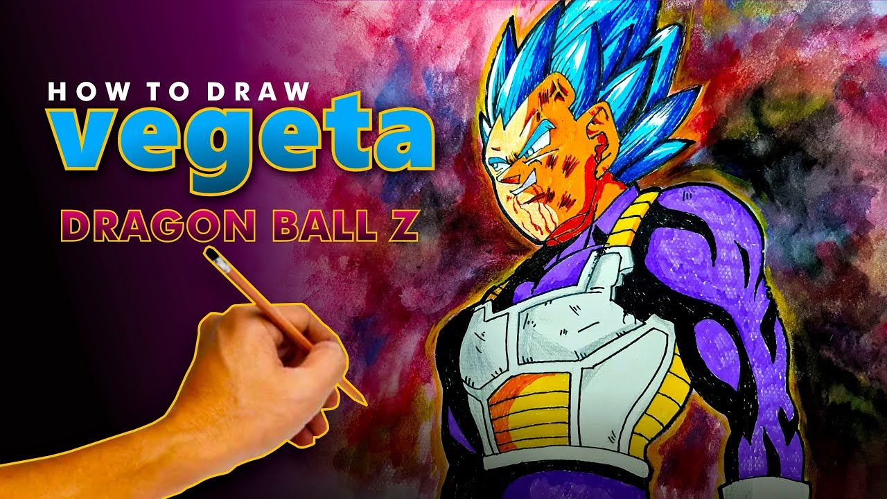 Vegeta Super Saiyan Drawing