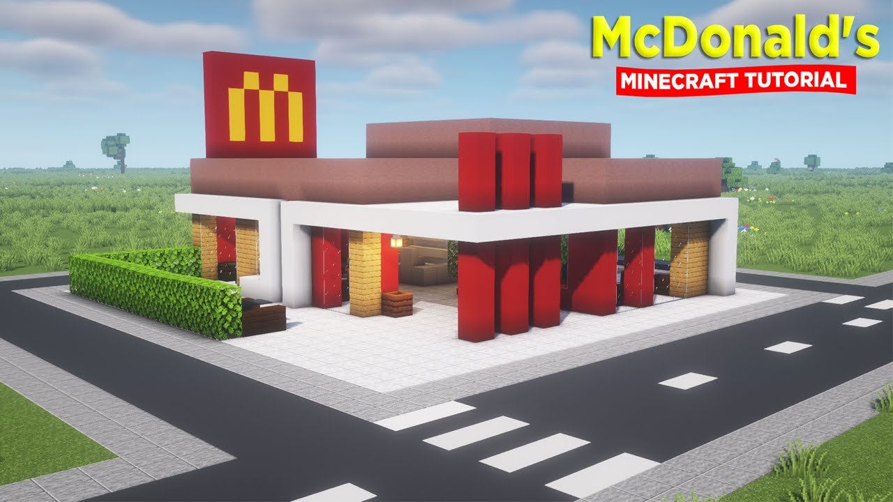 Minecraft Mcdonalds Inside