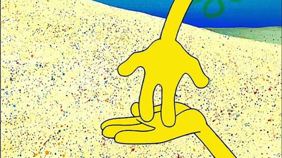 Spongebob Finger Gif