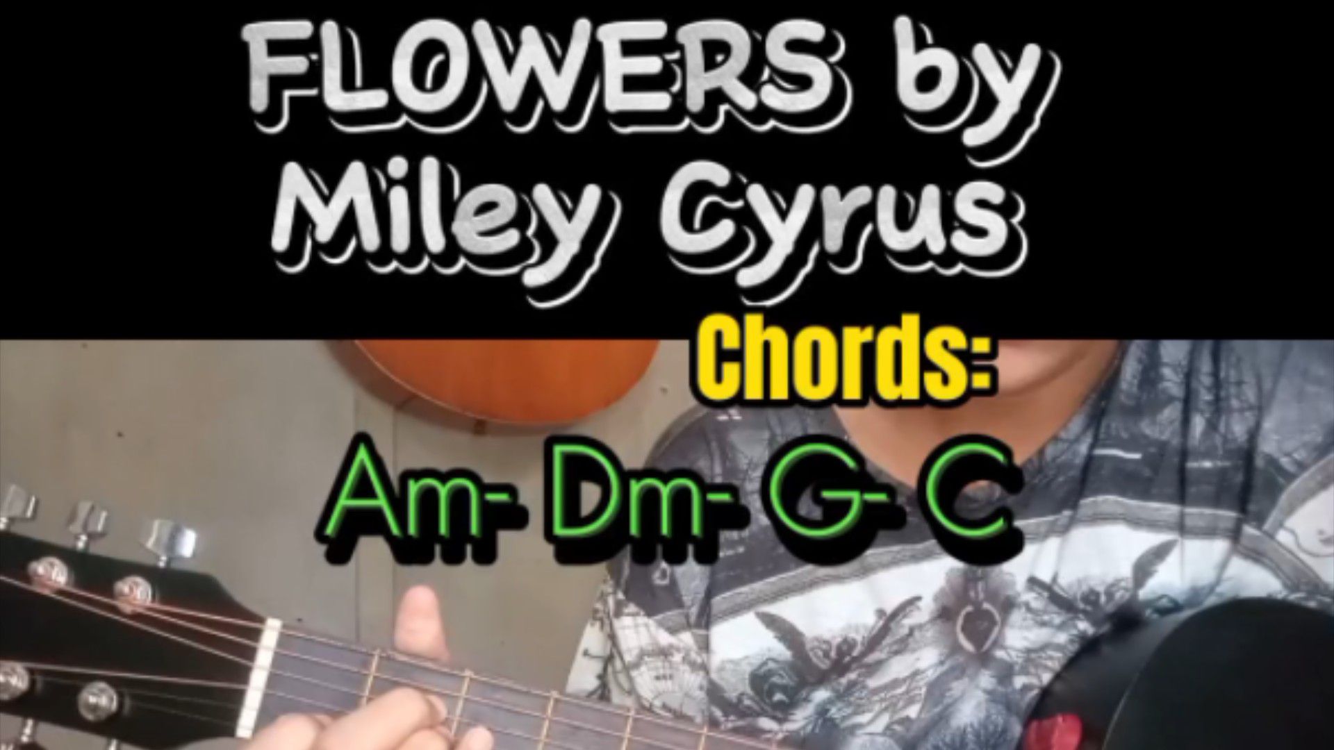 Miley Cyrus Guitar Chords