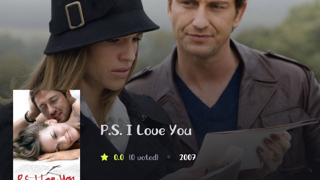 Ps I Love You Movie Poster