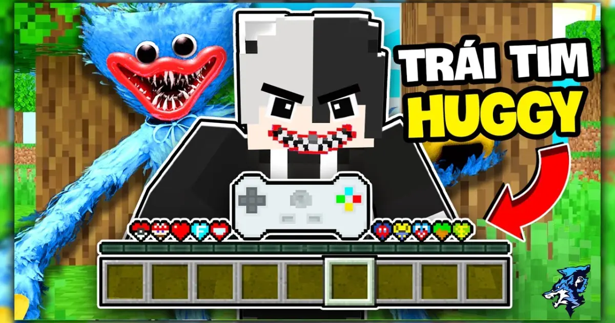 Minecraft nhưng Trái Tim Của Bạn Là Những Tựa Game Nổi Tiếng? Siro Sở ...