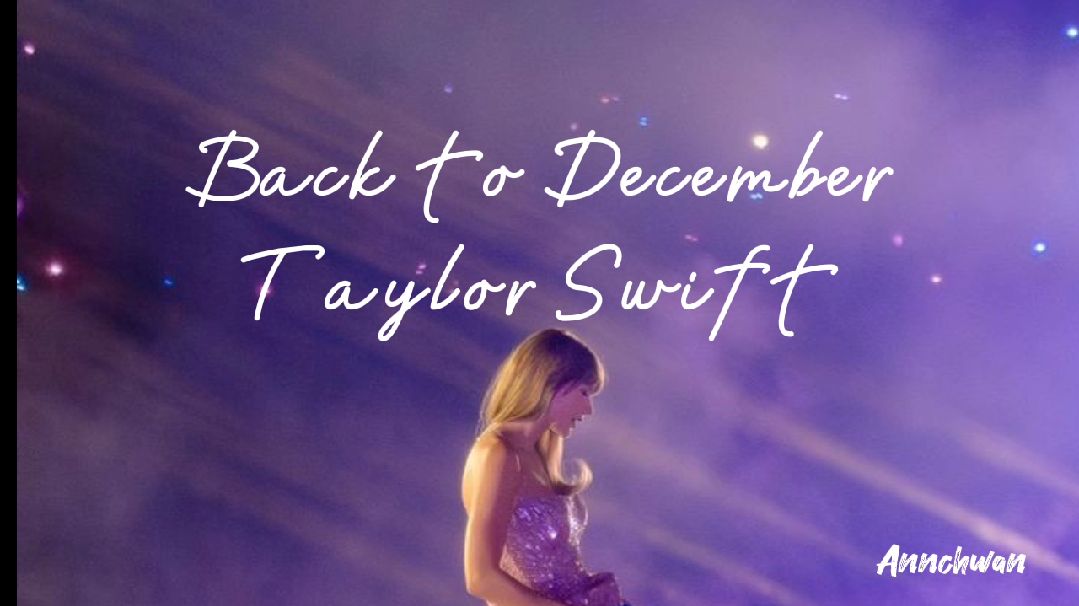 Taylor Swift Back To December Album Cover