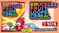 Knuckles Fruit Loops Cereal - BiliBili