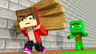 Maizen & Mikey Survives 100 DAYS Lost in MARS! (Minecraft JJ) - Bstation