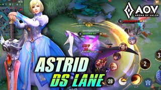 AOV : ASTRID GAMEPLAY | 1 VS 9 - ARENA OF VALOR LIÊNQUÂNMOBILE ROV COT ...