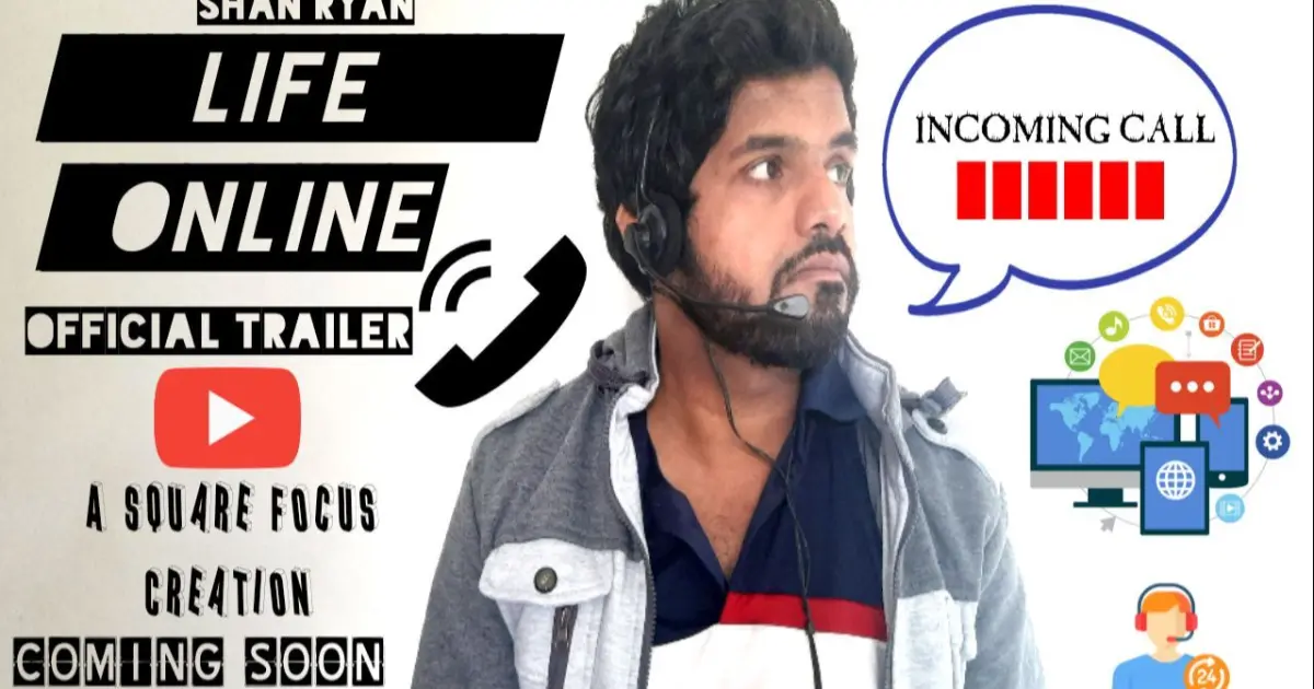 Life Online Trailer 2023 | Short Film | Shan Ryan | Square Focus ...