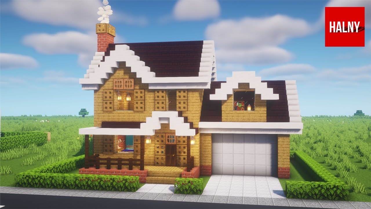 Small Suburban House Minecraft