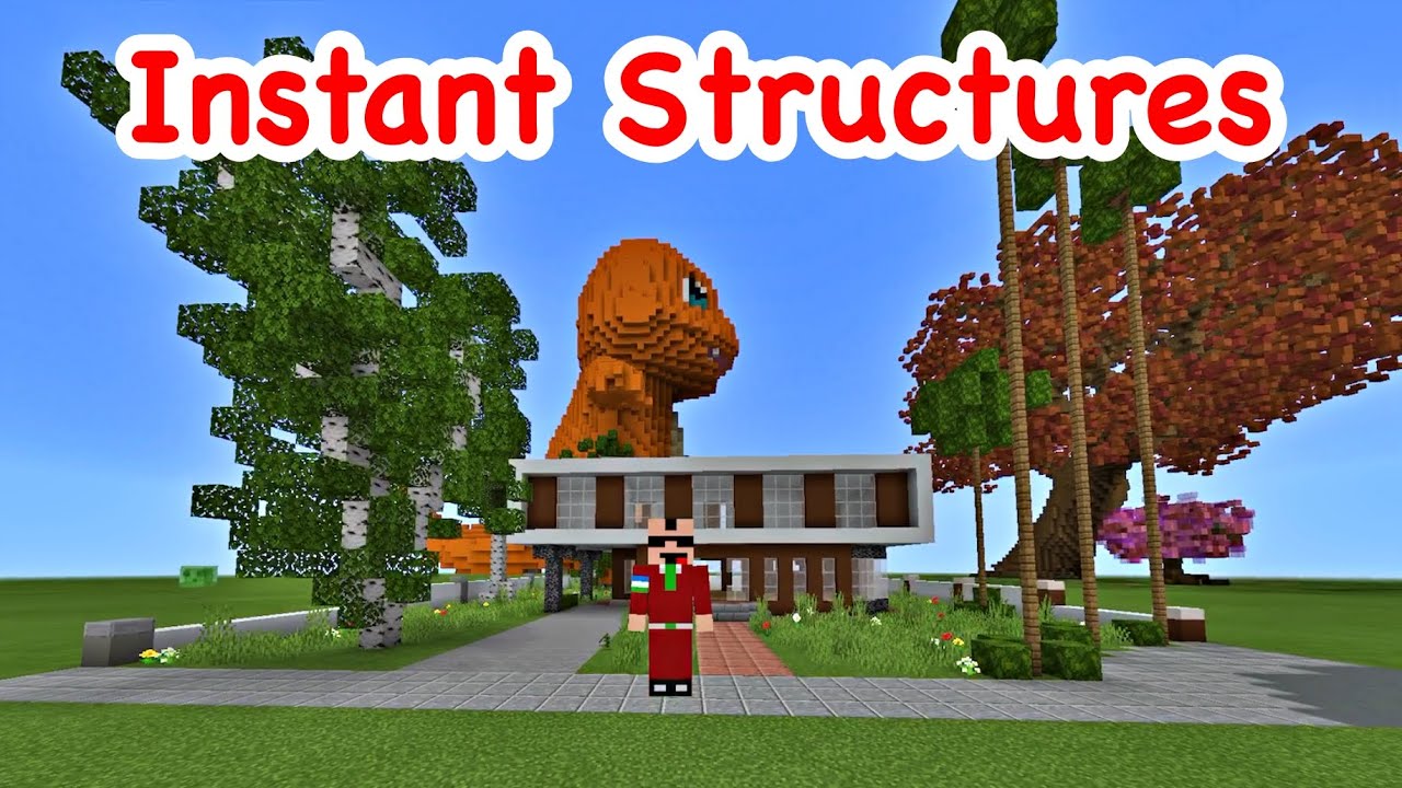 Minecraft Instant Structures Mod
