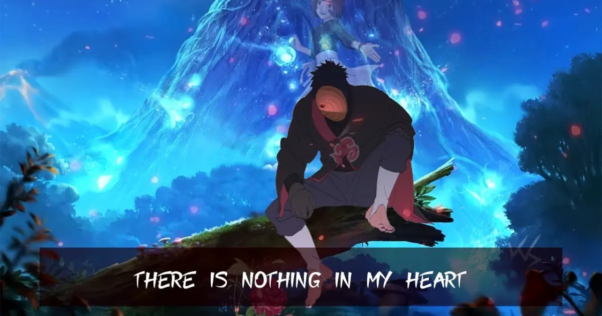 Obito Uchiha Words || Nothing In My Heart - Bilibili