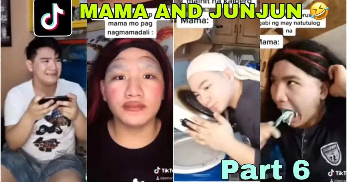 Mama And Jun Jun Tiktok Viral Comedy Videos Part 6 Jomar Yee Bilibili