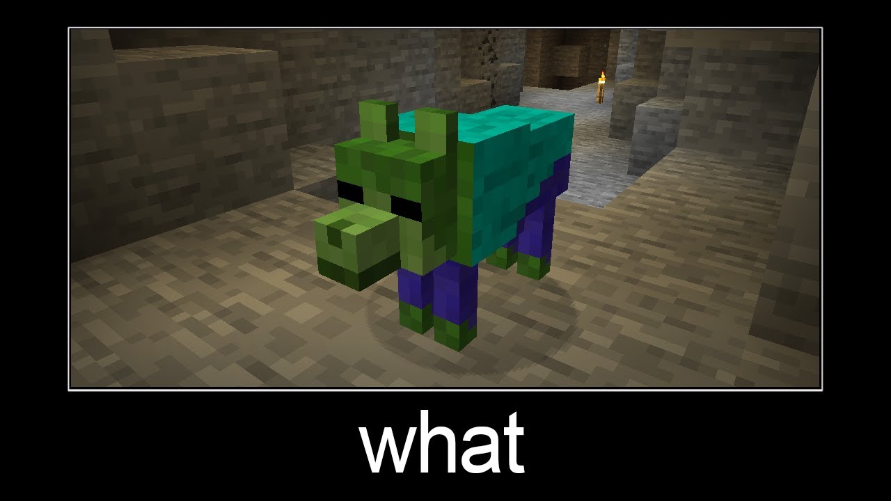Funny Minecraft Zombie