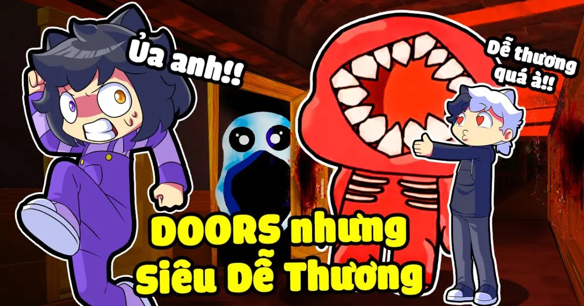 Noob Ruby Và Siro Đã Rơi Vào "100 CÁNH CỬA DOORS HOẠT HÌNH DỄ THƯƠNG ...