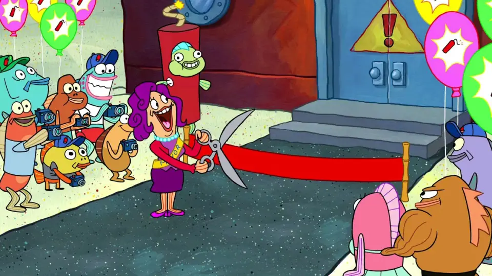 Spongebob Mrs Puff In Jail