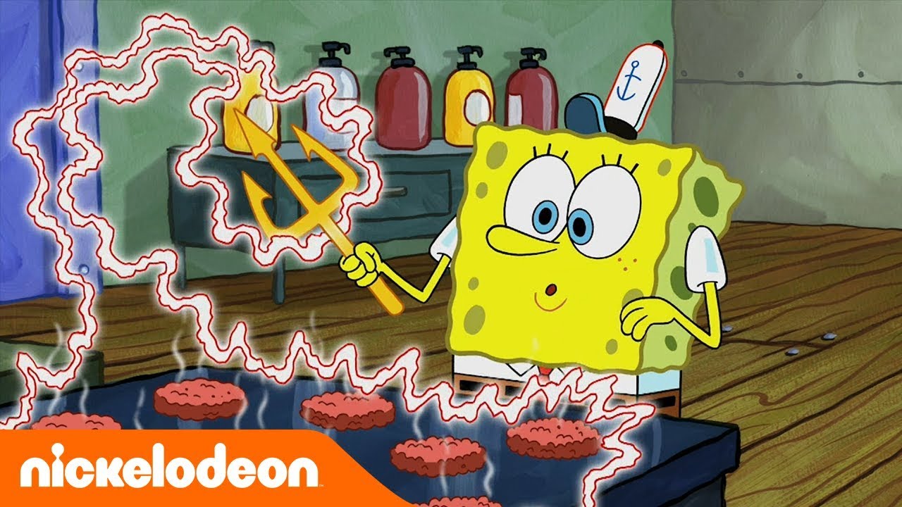 Spongebob Flipping Patties