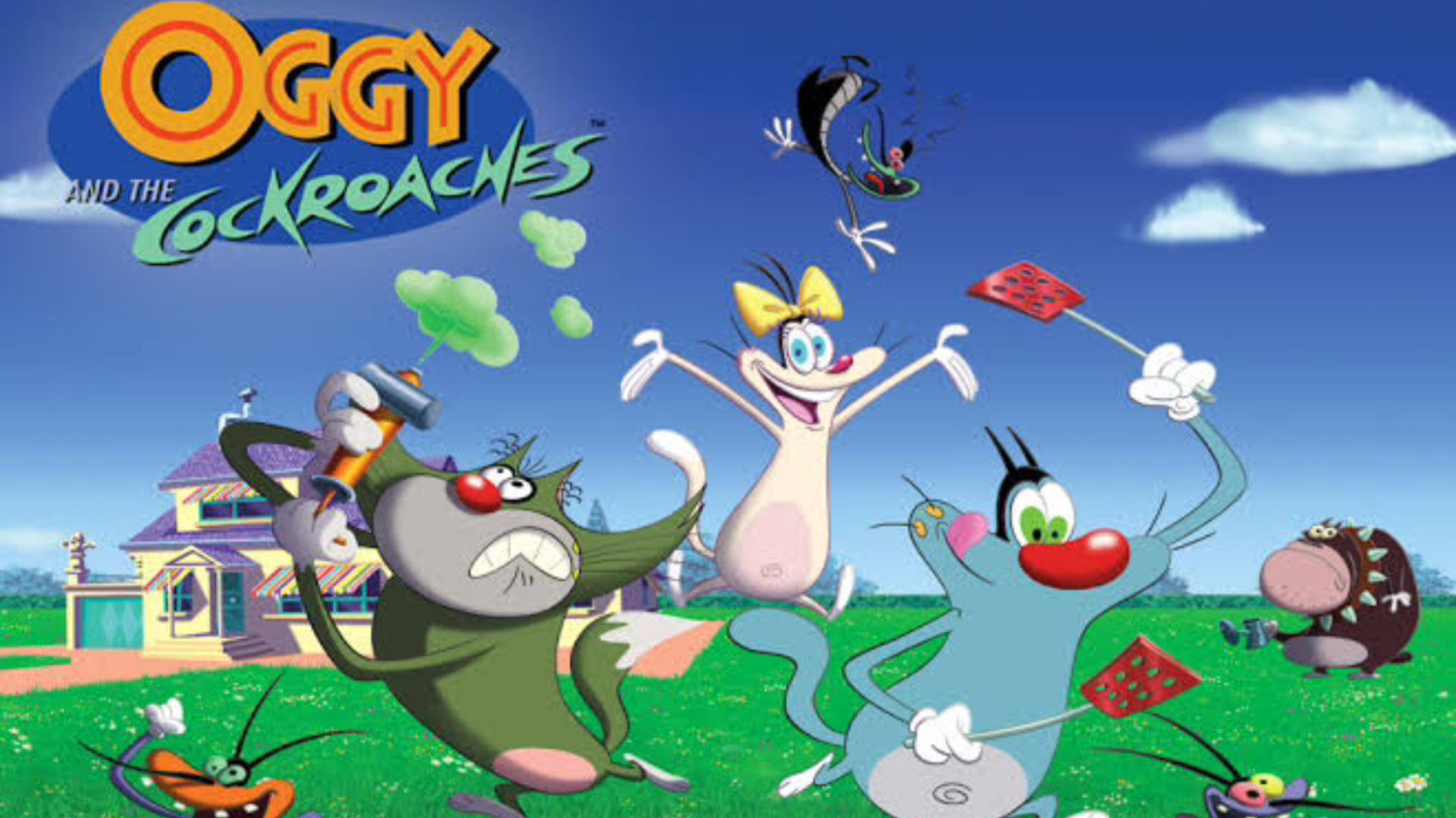 Oggy And The Cockroaches Wallpaper Hd