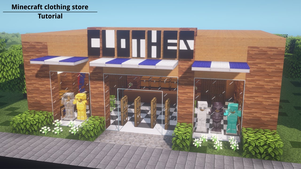 Minecraft Modern Store