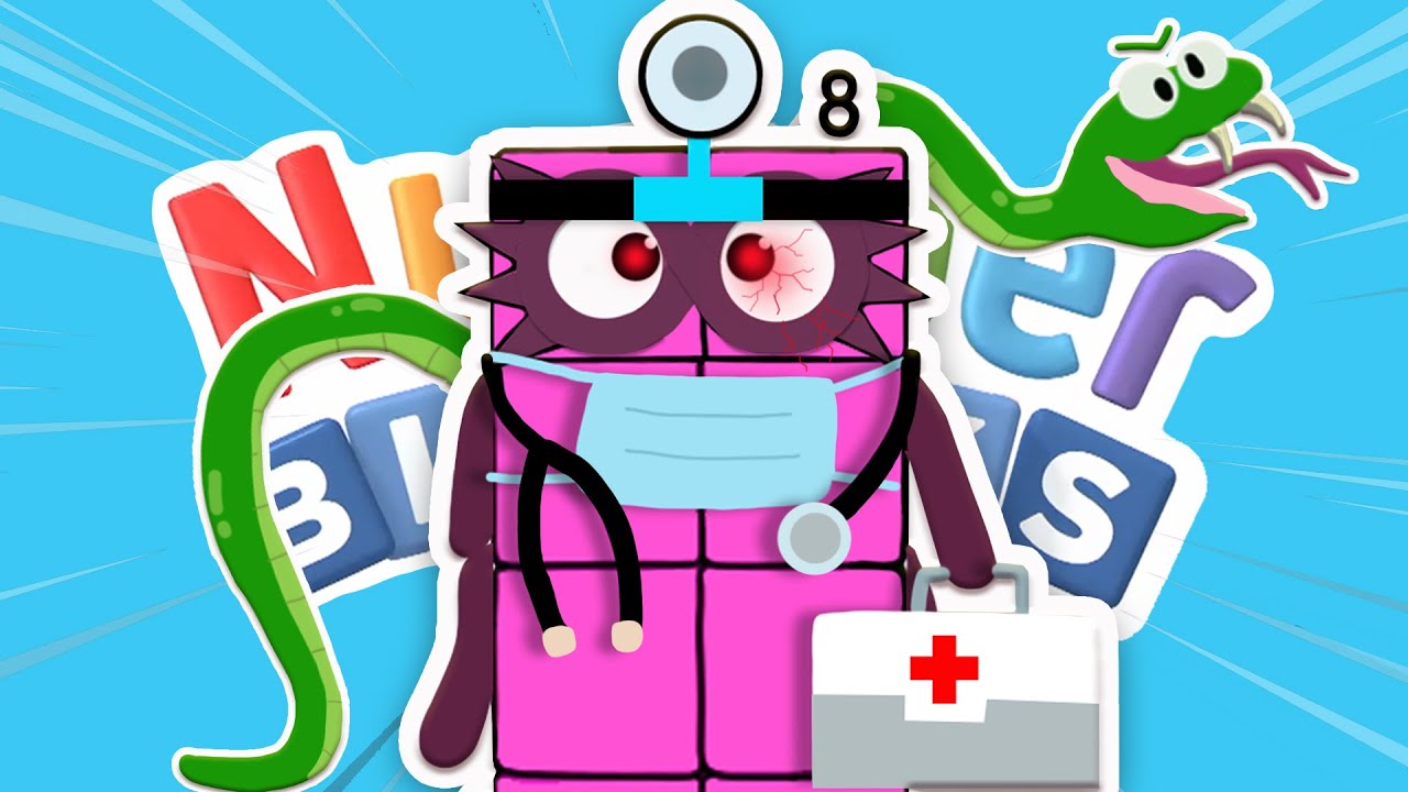 Numberblocks Theme Song In Horror Version Youtube