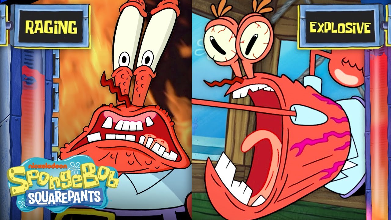 Spongebob Angry Animated