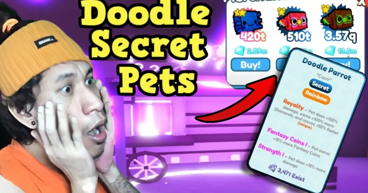 Mystery Merchant With Secret Pets Glitch (How To Get) In Pet Simulator ...
