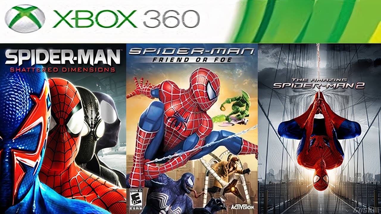 Xbox 360 spiderman games store