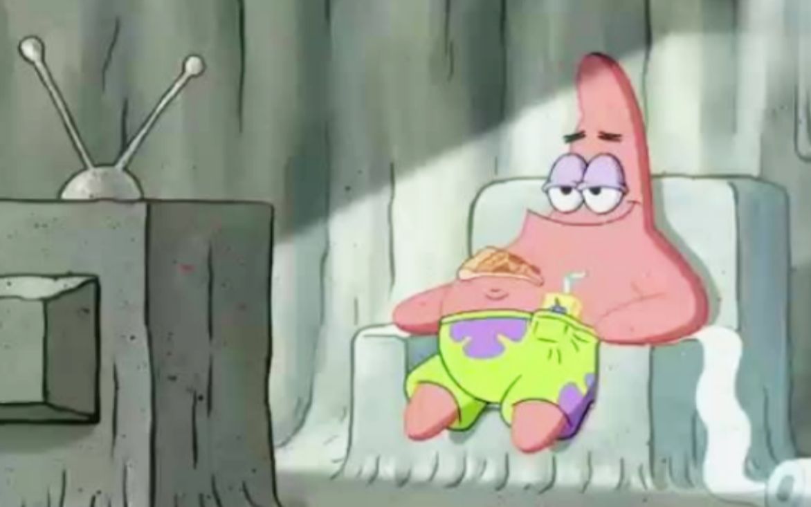 Patrick Star Waking Up