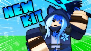 I became the TANQR KIT in Roblox Bedwars - BiliBili