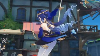 [ Genshin Impact ] Zhen Keqing vs. Slime - BiliBili